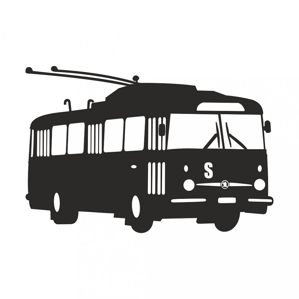 Samolepka Škoda 9Tr - 3D :: www.dopravnispony.cz