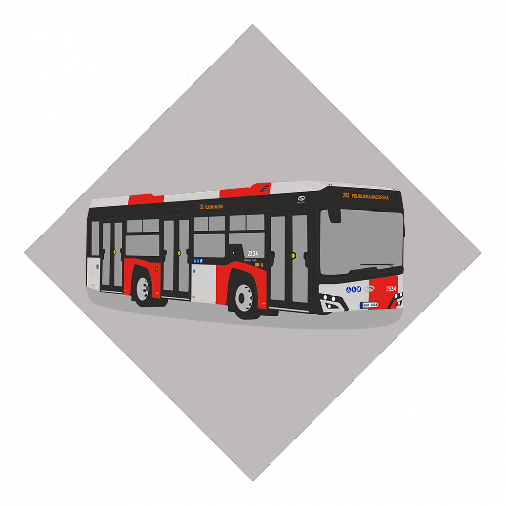 Graphic - Solaris Urbino 10.5 IV - new PID painting - Product: Window ...